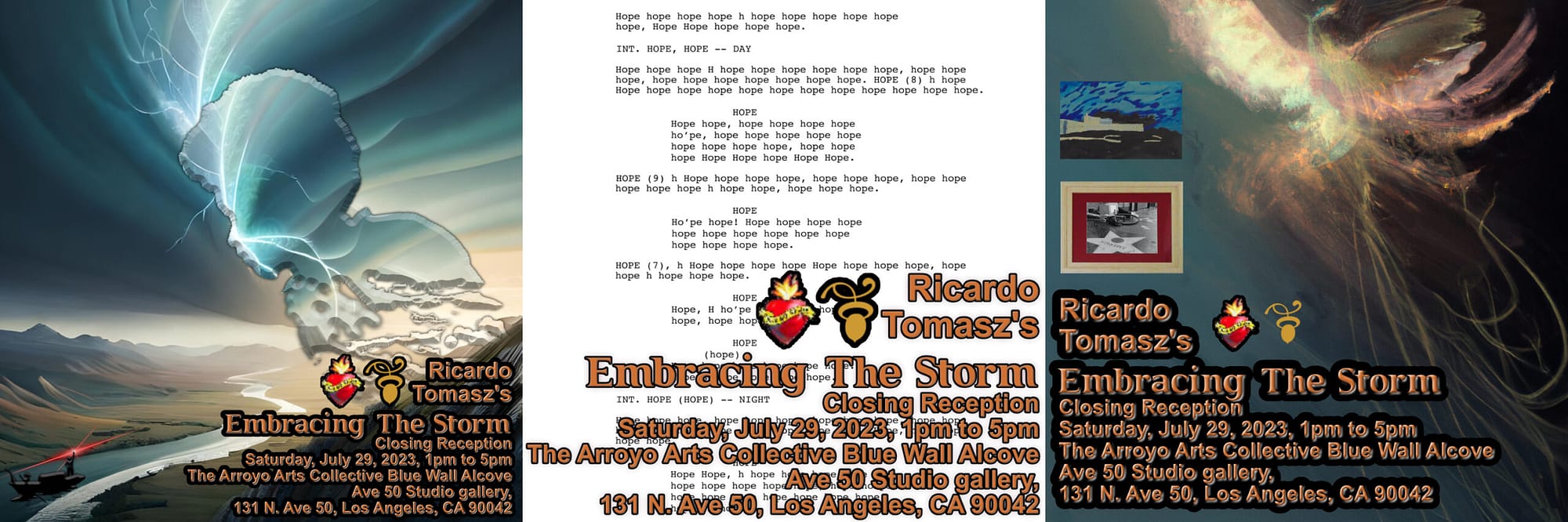 "Embracing the Storm" Closing Reception: A Captivating Art Exhibition Exploring Resilience and ...